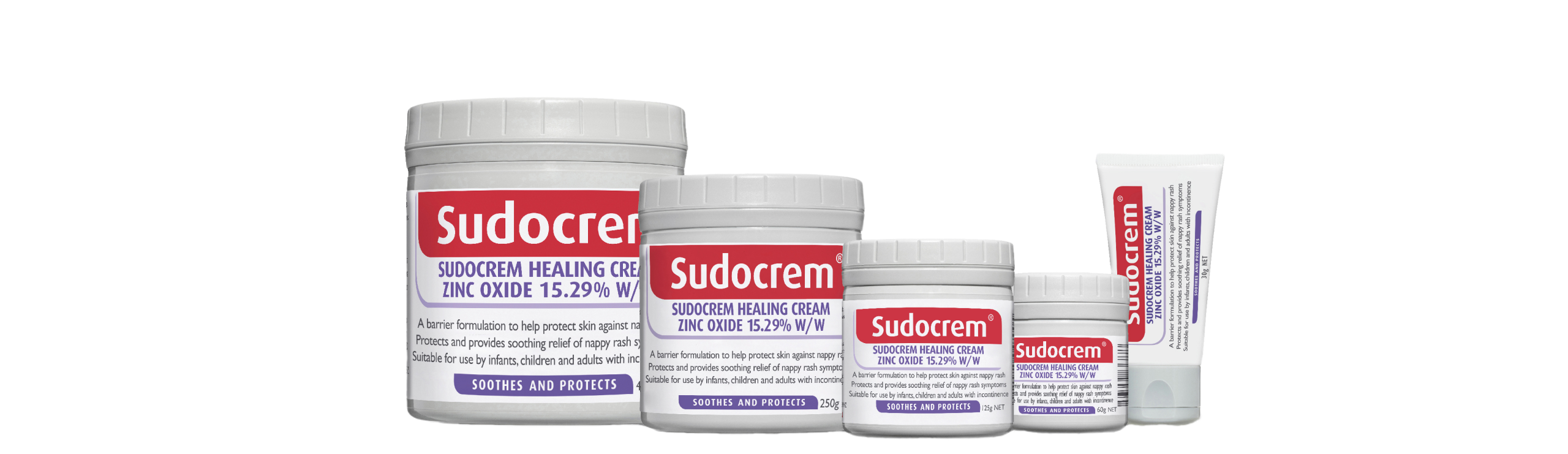Buy Sudocrem in 400g, 250g, 125g, 60g & 30g sizes | Sudocrem
